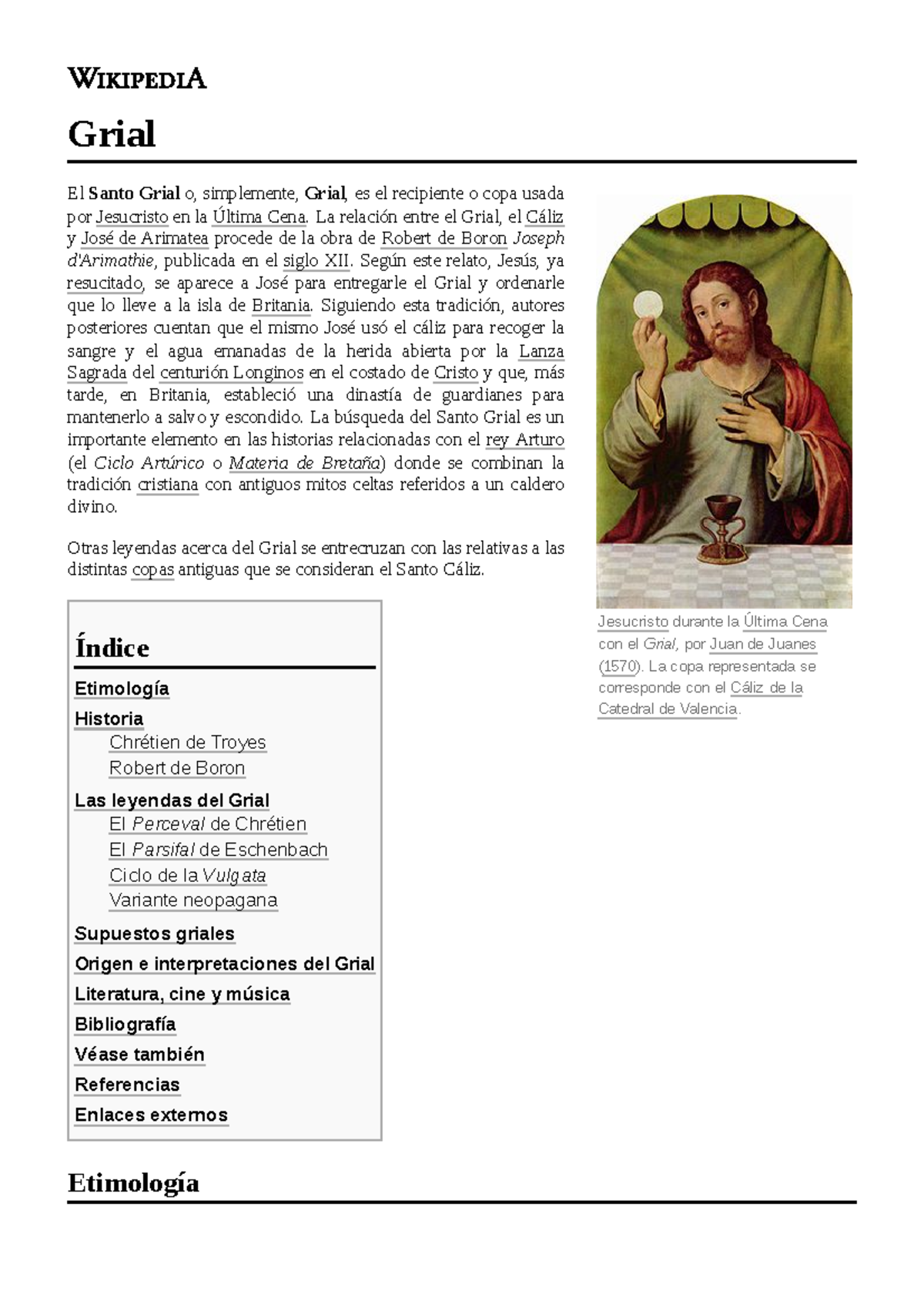 EL SANTO GRIAL ORIGEN E HISTORIA - Jesucristo durante la Última Cena ...