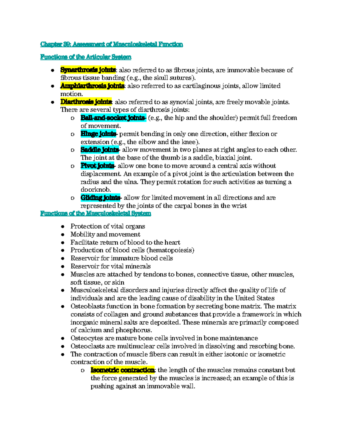 Chapter 39 Assessment of Musculoskeletal Function - Chapter 39 ...