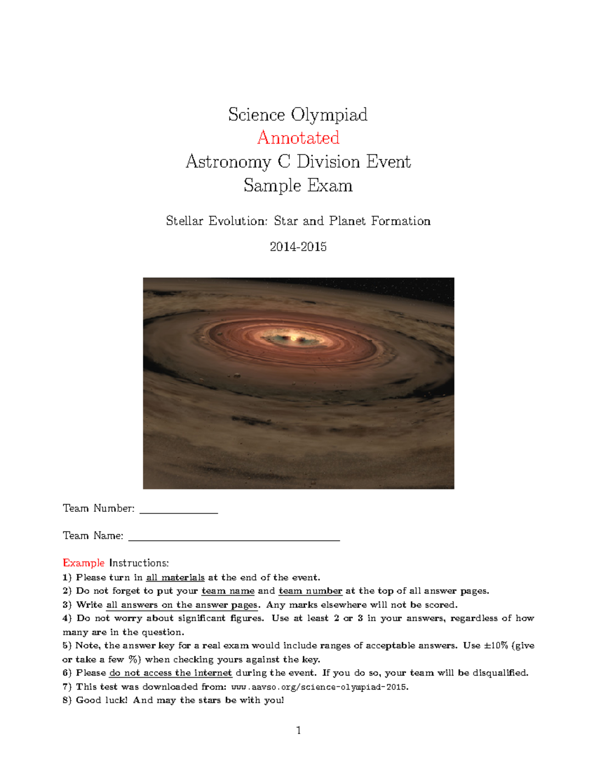 Astronomy ES Guide C15 - Very Important - Science Olympiad Annotated ...