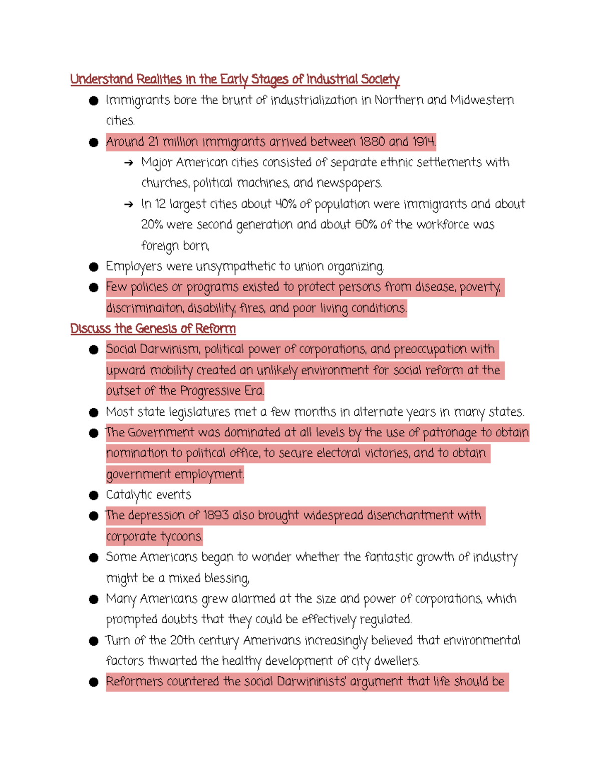 Social Reform in the Progressive Era - Understand Realities in the ...