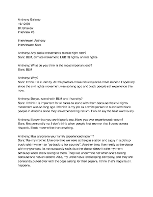 Draft Vivolo-Response Paper 1 - Dr. Leader ANT 112 26 September 2022 ...