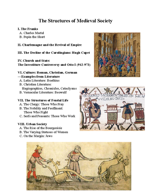 Christianity and the Late Antique World Lecture Outline - Christianity ...