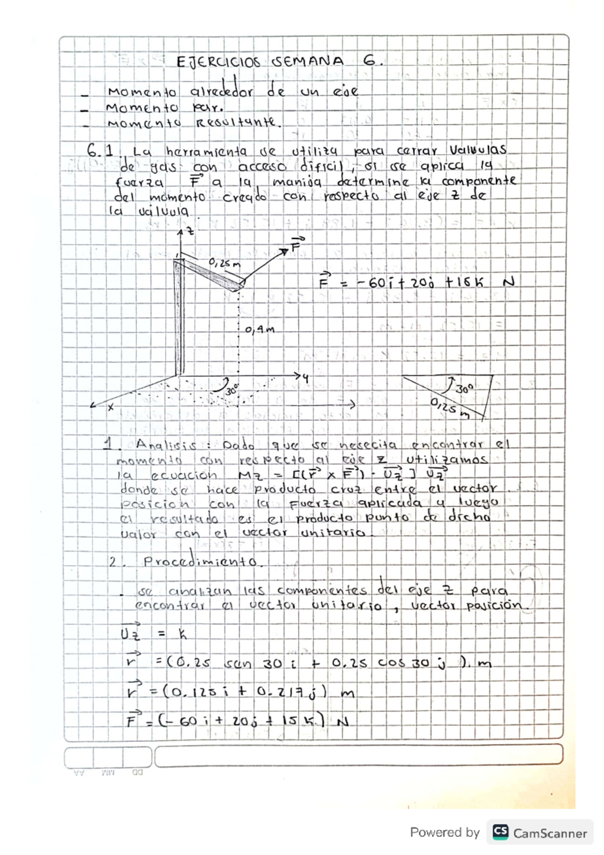 Ejercicios fuerza par - Dinámica Y Estática - Studocu