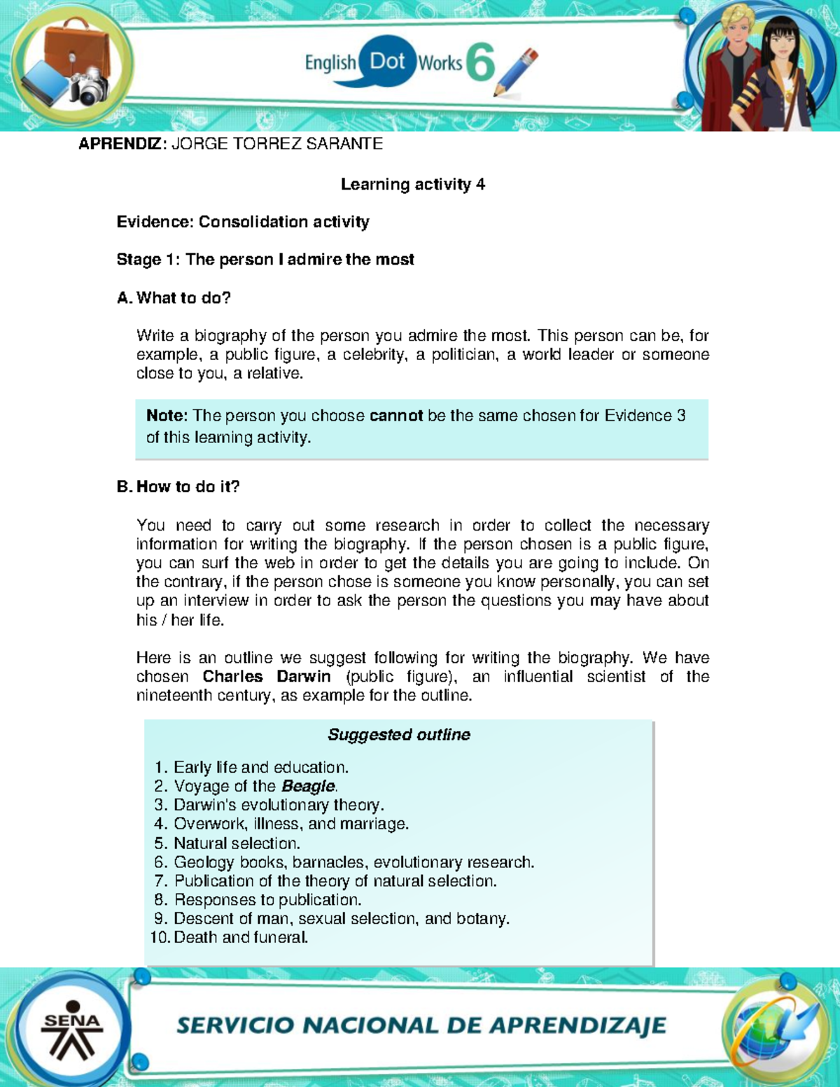 Evidence Consolitacion activity Jorge Torrez - APRENDIZ: JORGE TORREZ ...