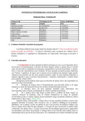 Administração da Produção Nigel Slack ( Resumo) - da Nigel Slack Stuart ...