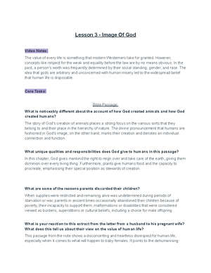 Bible Studies 24' - A+ work - Lesson 1 - What does it mean to become a ...