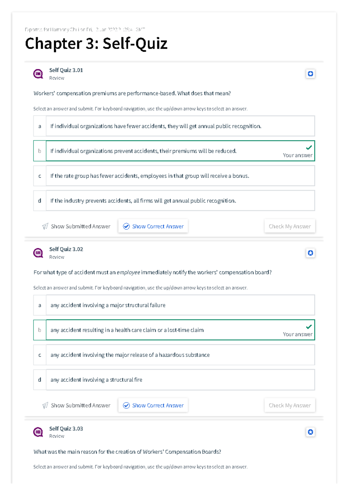 Chapter 3 Self-Quiz - Exported for Harmony Chui on Fri, 13 Jan 2023 21: ...