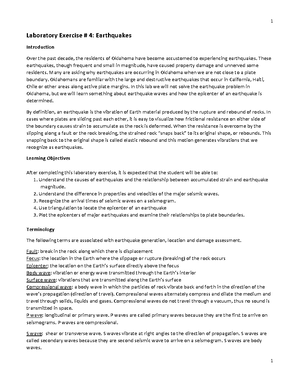Laboratory Exercise 4 Volcanoes - Laboratory Exercise 4: Volcanoes Volcanoes are one of Earth’s ...