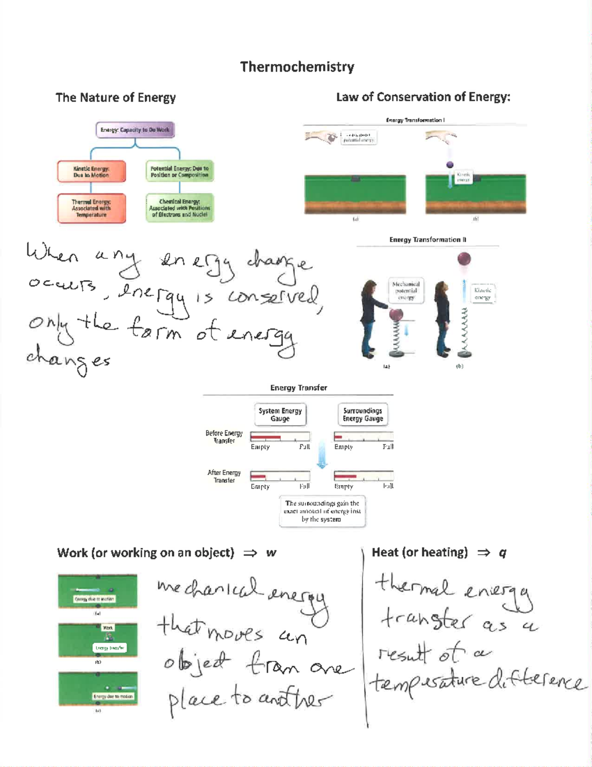 Thermochemistry Lectre Notes - CHE 111 - Studocu