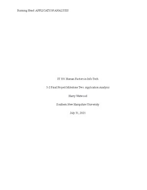 6-2 Applied Activity - For each of the situations below, suggest the ...