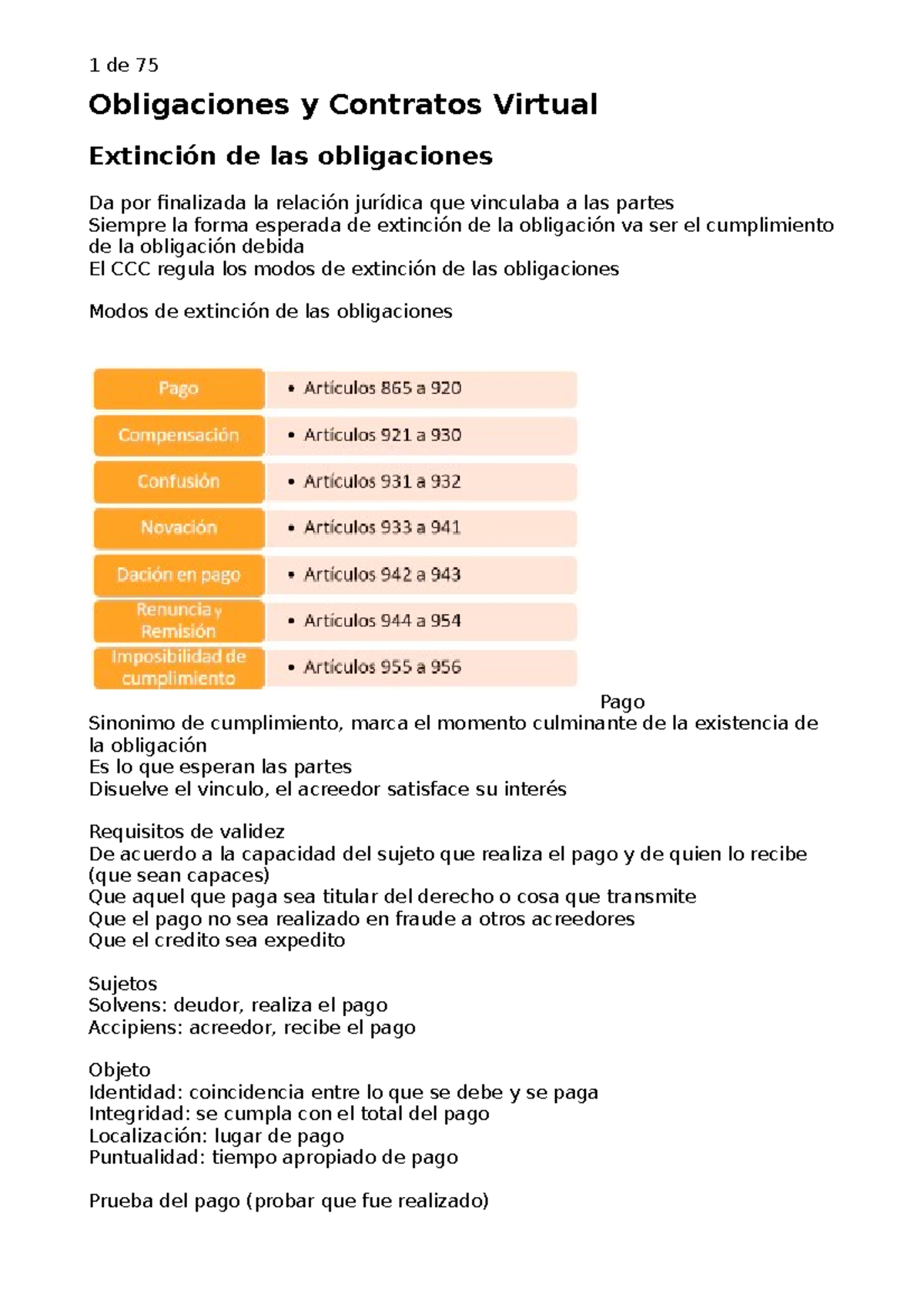 Obligaciones y contratos - Endoso Transmisión cartular Sujetos ...