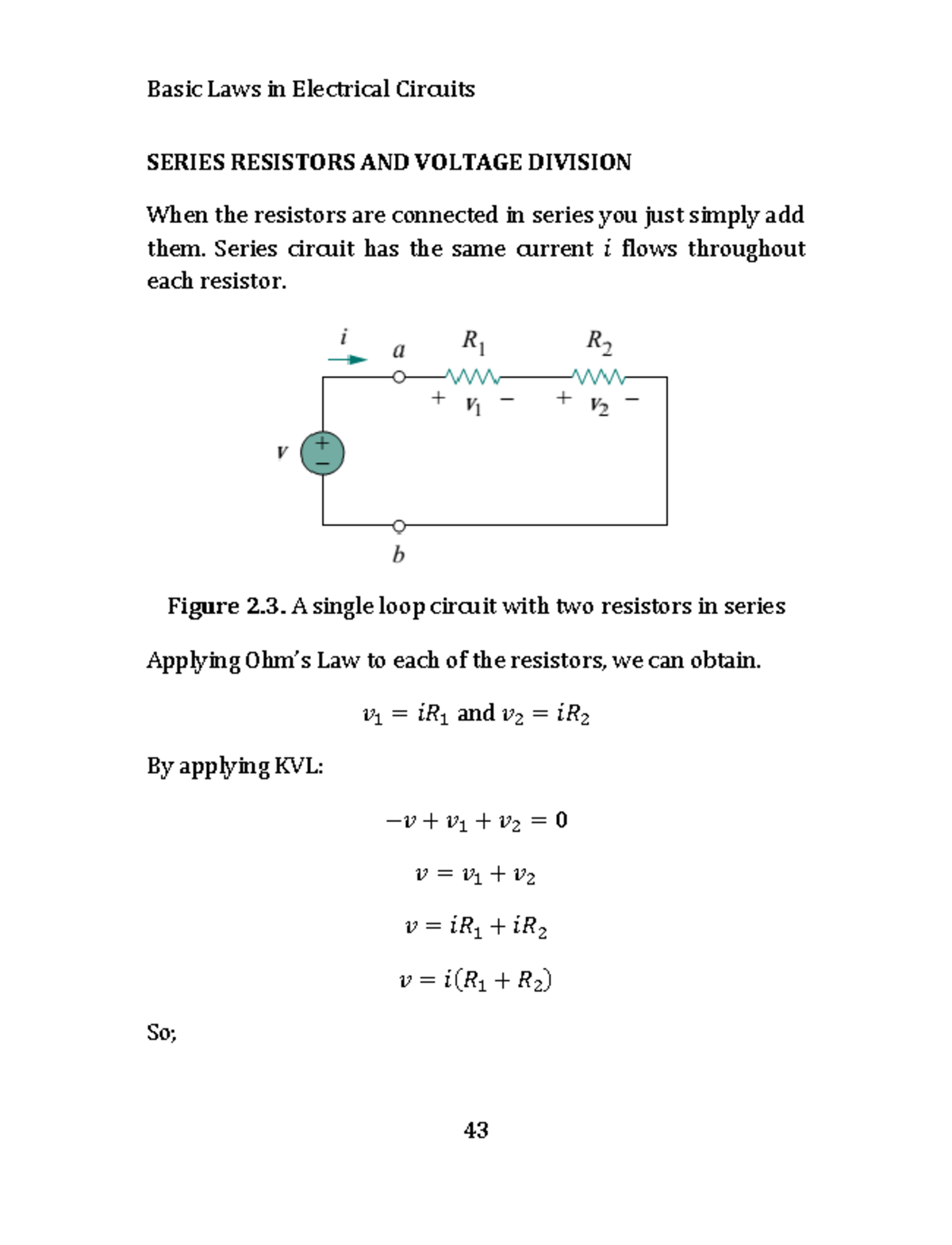 Series and Parallel Resistors (CDT and VDT) - SERIES RESISTORS AND ...