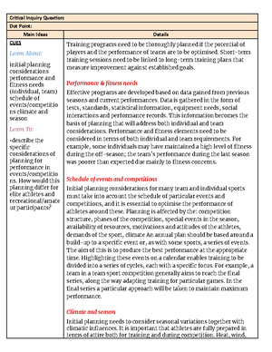 PDHPE preliminary year 11 yearly exam study notes, modules 1-2 and ...