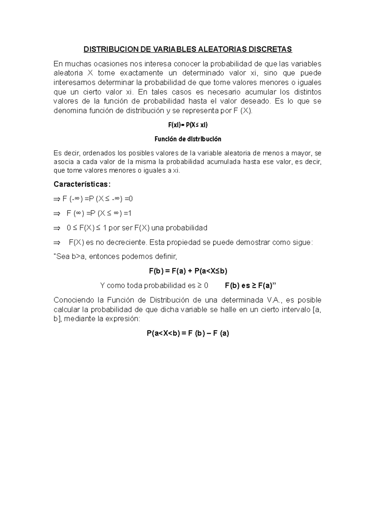 Distribucion DE Variables Aleatorias Discretas - DISTRIBUCION DE VARIABLES ALEATORIAS DISCRETAS ...