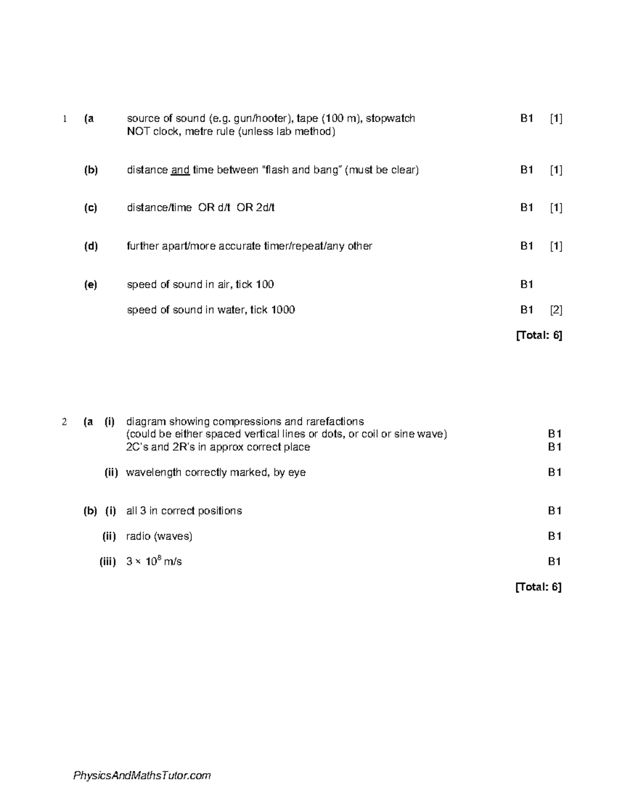 Sound 3 MS - physics revision for homework and test and practice exams ...