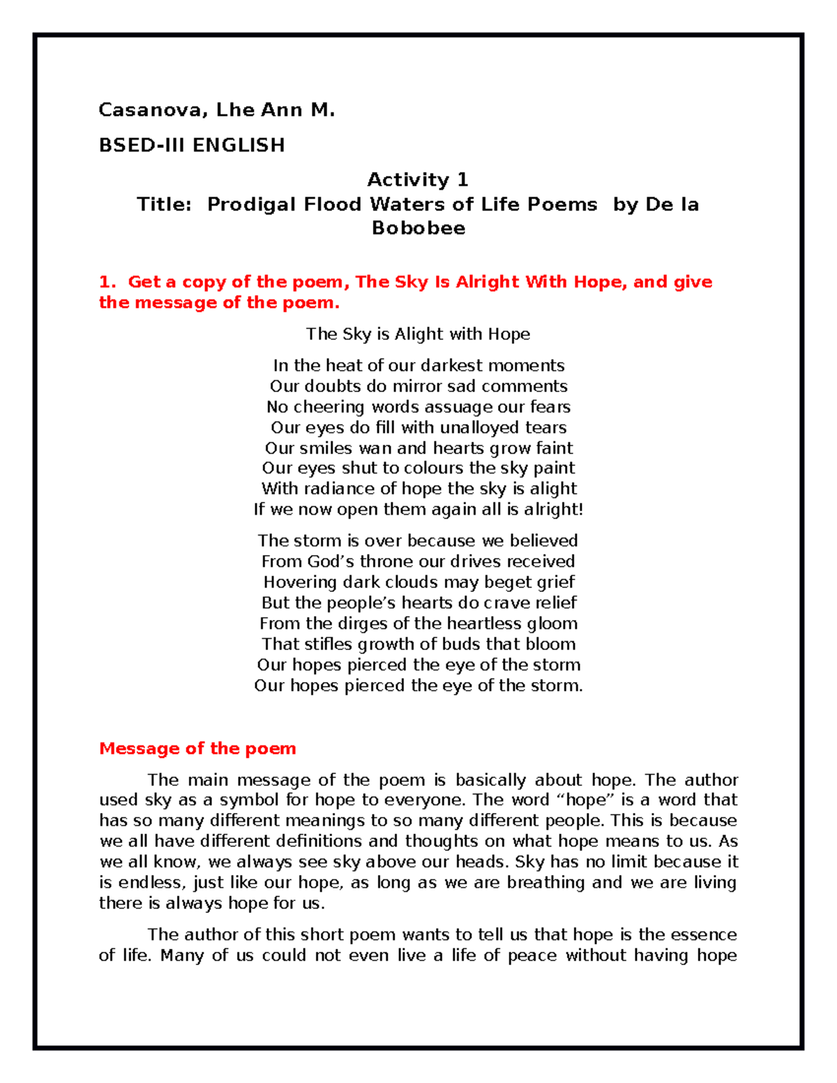 Finals-Activity 1 (Casanova) - Casanova, Lhe Ann M. BSED-III ENGLISH ...