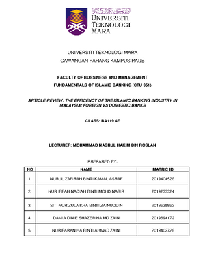 Ctu - organizational part - 3 ORGANIZATIONAL STRUCTURE OF MAYBANK ...
