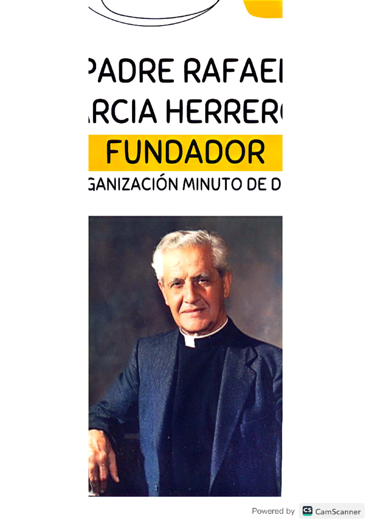 Cartilla Actividad 1 - PADRE RAFAEI RCIA HERRER FUNDADOR GANIZACIÓN ...