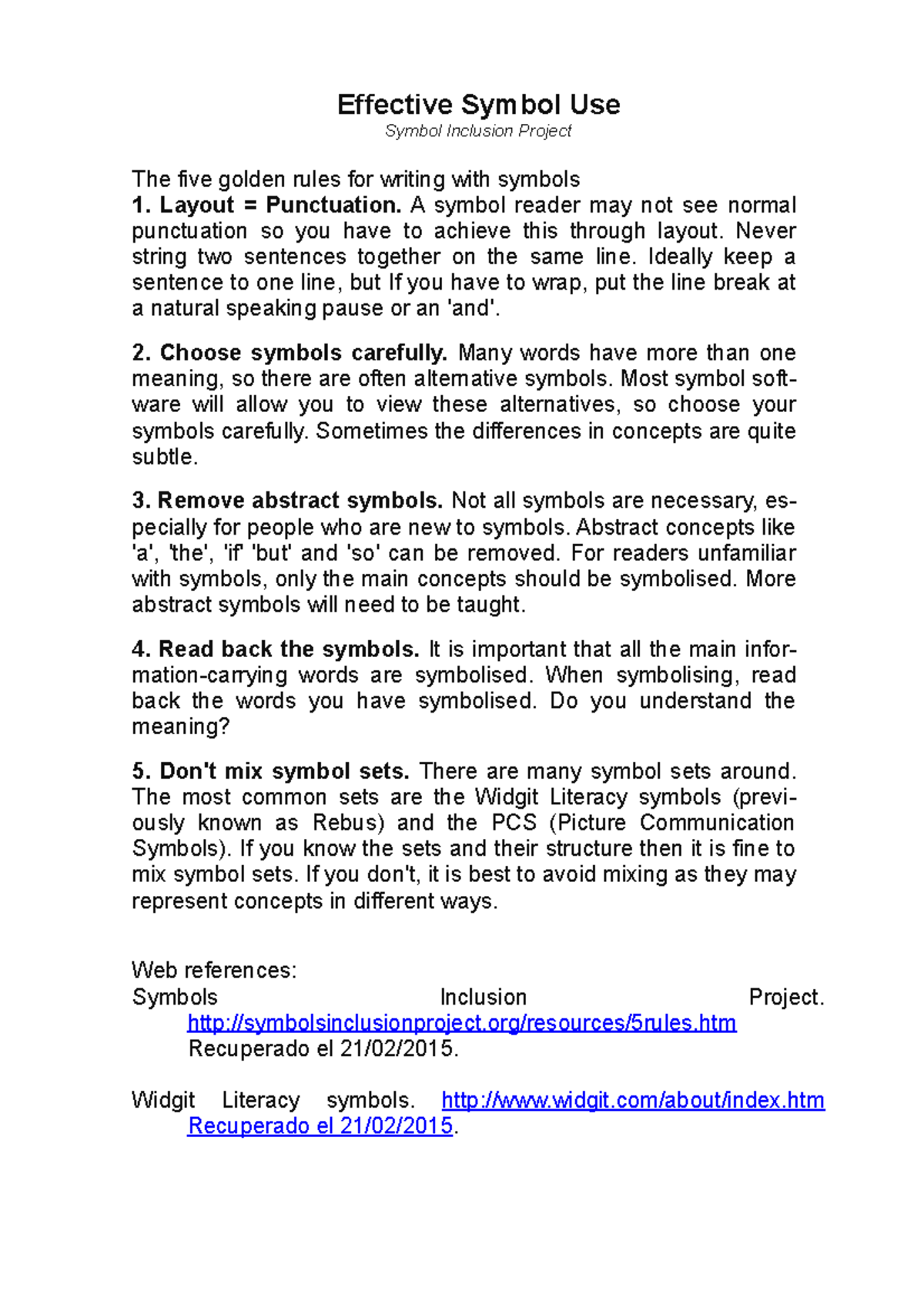 Effective Symbol Use - Effective Symbol Use Symbol Inclusion Project ...