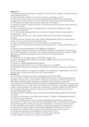 Assignment 1 - Individual Quality and Value Management - Task 1 ...