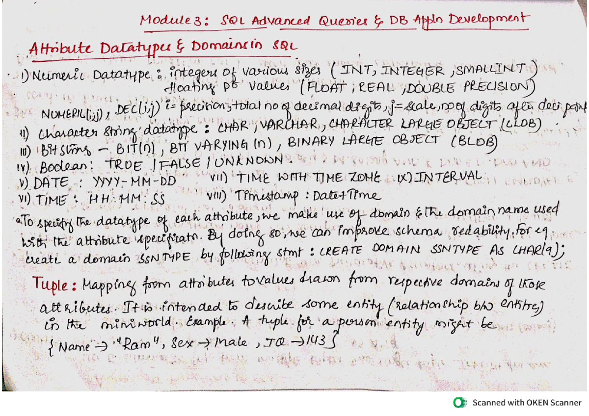 MOD3 IMPqn+ans - Helpful - Module3 SQL Advanced Queries DB Appln ...