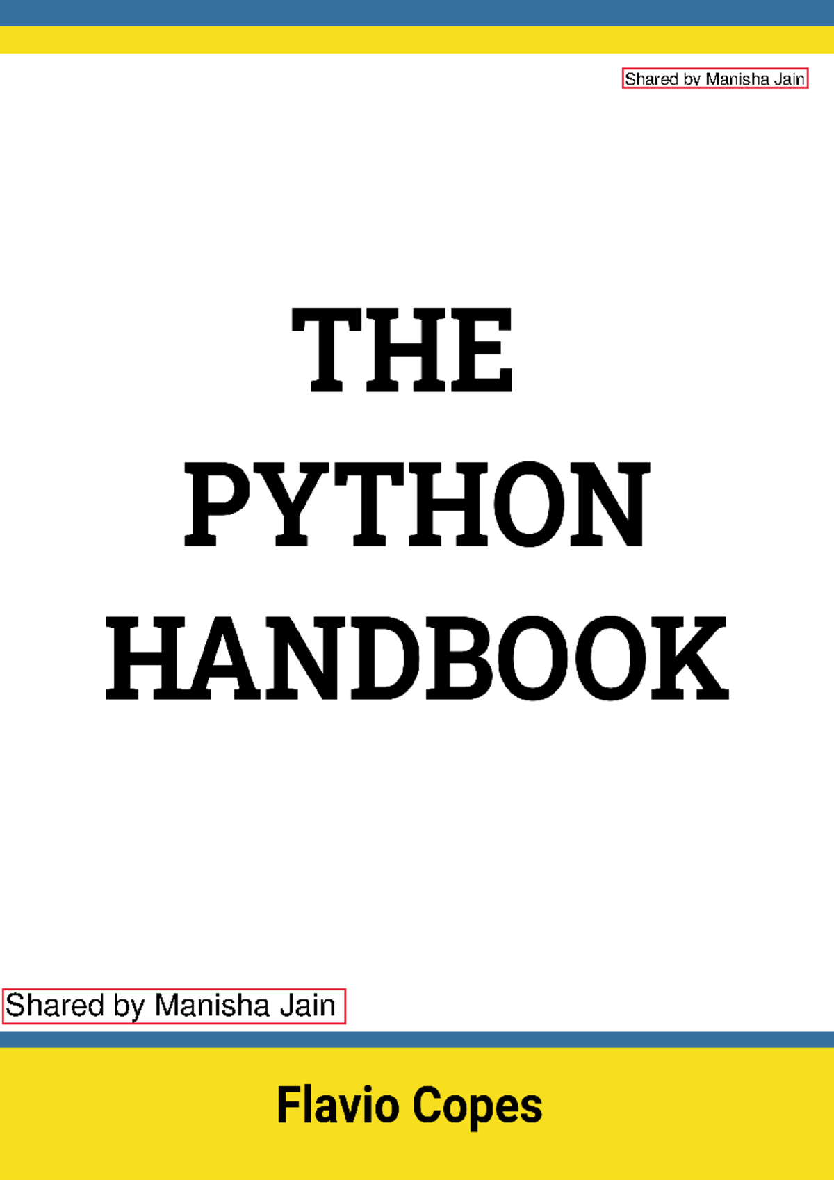 THE Python Handbook Programming Language made for beginners and ...