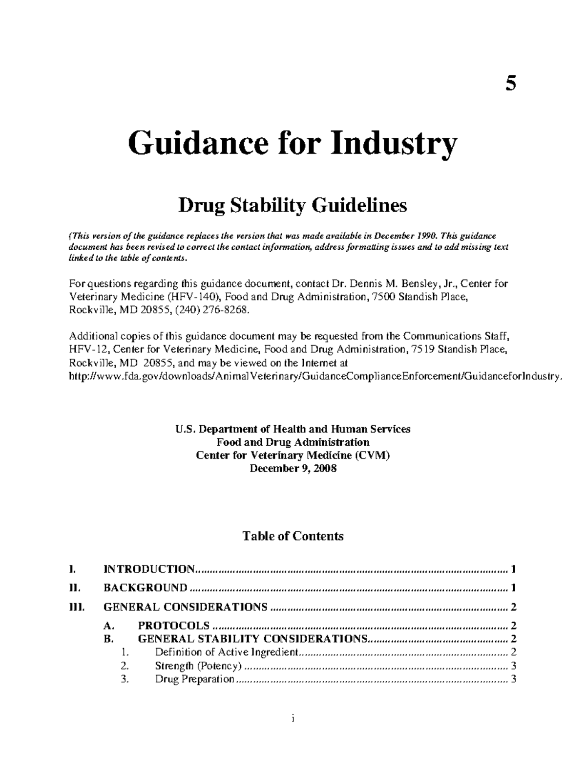 Drug+Stability+Guidelines - 5 Guidance for Industry Drug Stability ...