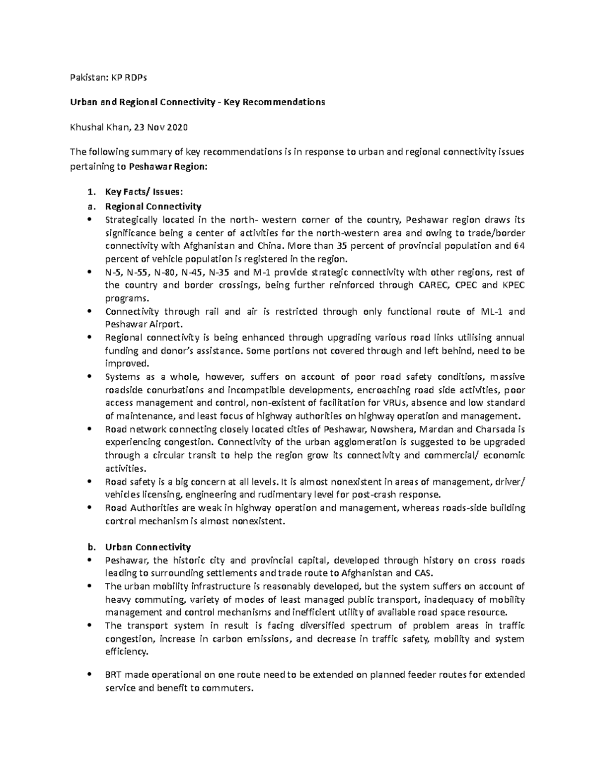 Pakistan - Regional Connectivity Strategically located in the north ...