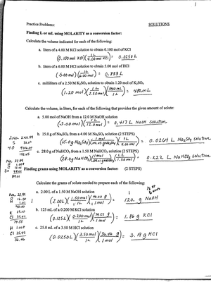 Measuring Mass Dimensional Analysis Lab EPR2022 - Chem 100: Experiment ...