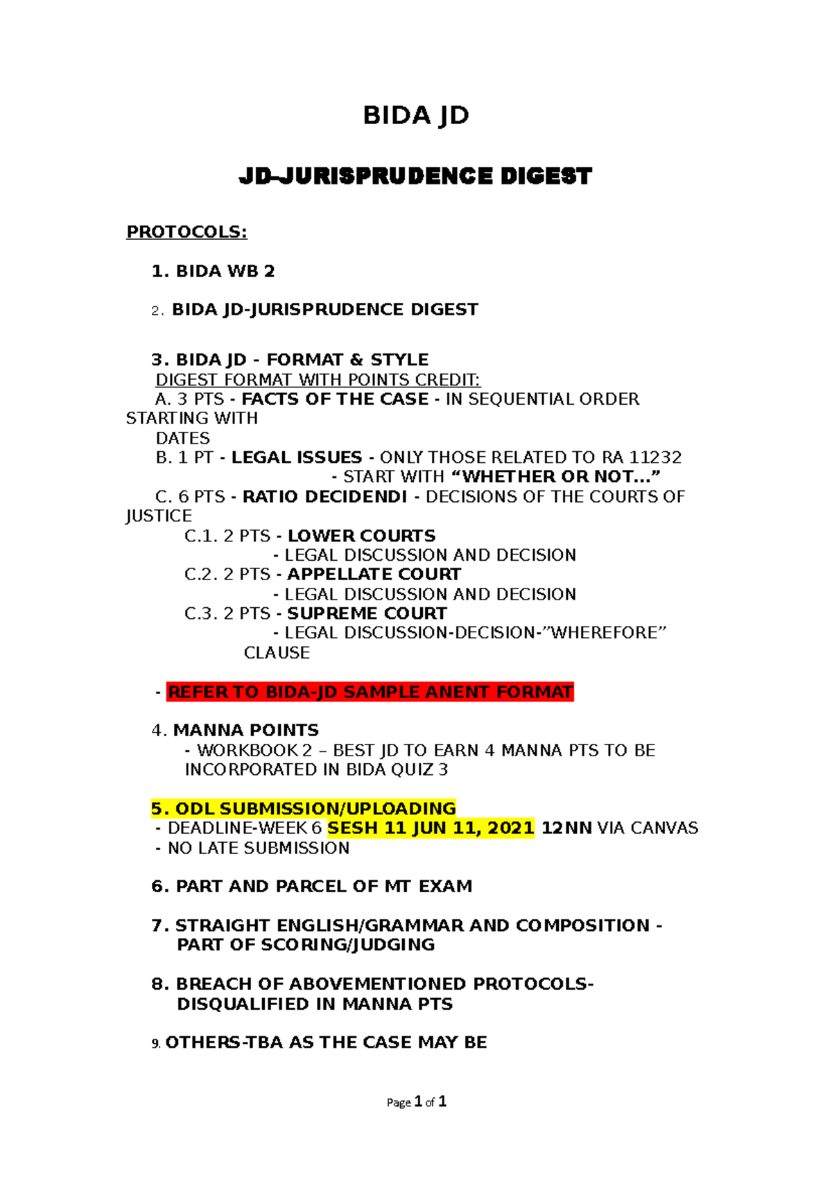 WB 2-BIDA CJD Protocols AND Format - BIDA JD JD-JURISPRUDENCE DIGEST ...