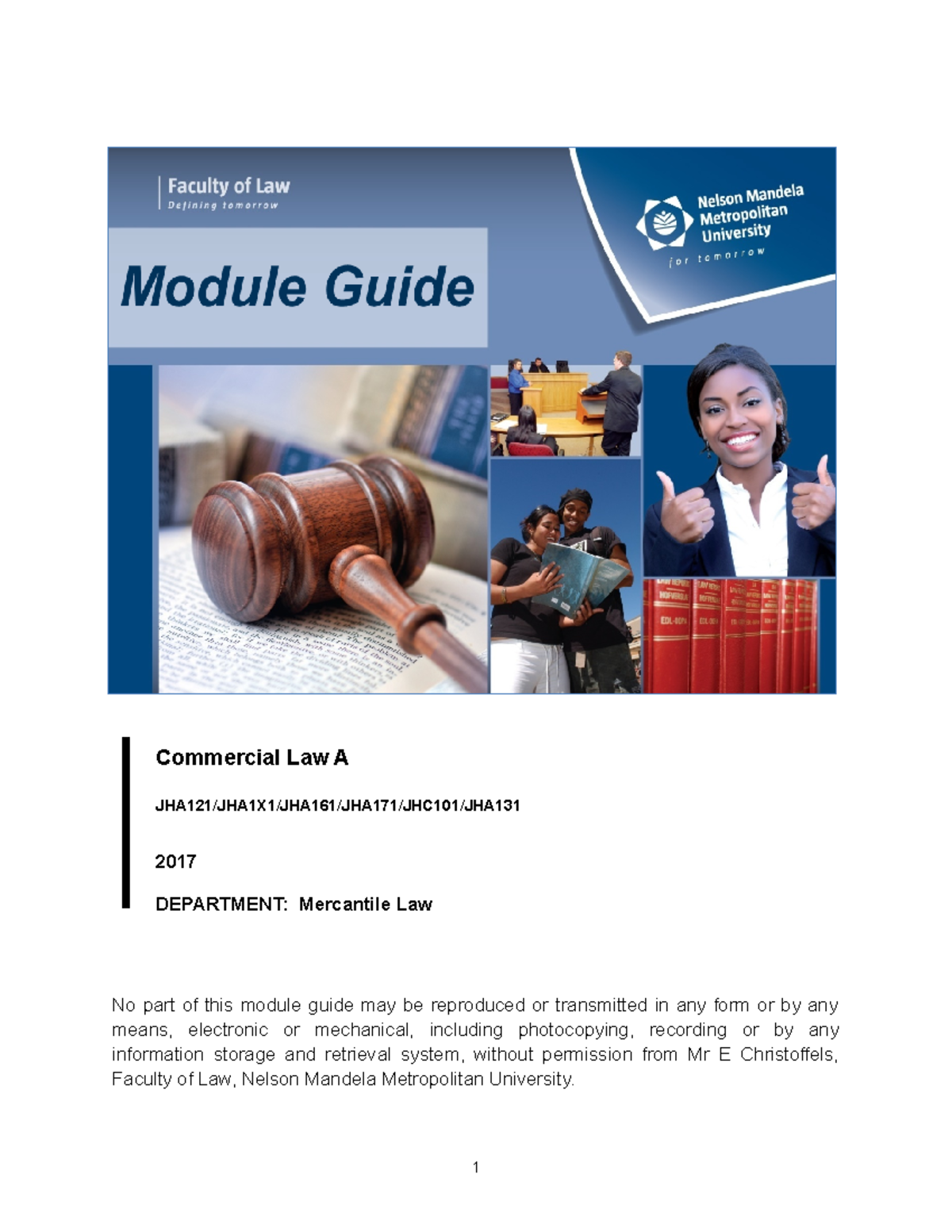 Module Guide - [MODULE NAME] [MODULE CODE] [YEAR] MODULE GUIDE ...