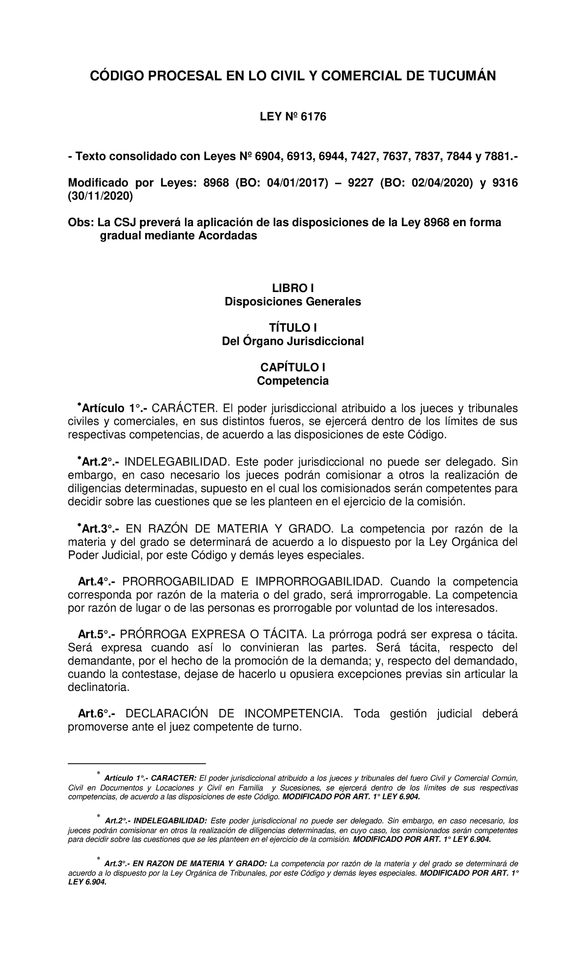 Codigo Procesal Civil Y Comercial - CÓDIGO PROCESAL EN LO CIVIL Y ...