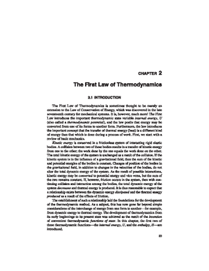Ch 3 The Second Law of Thermodynamics Reading Assignment - Studocu