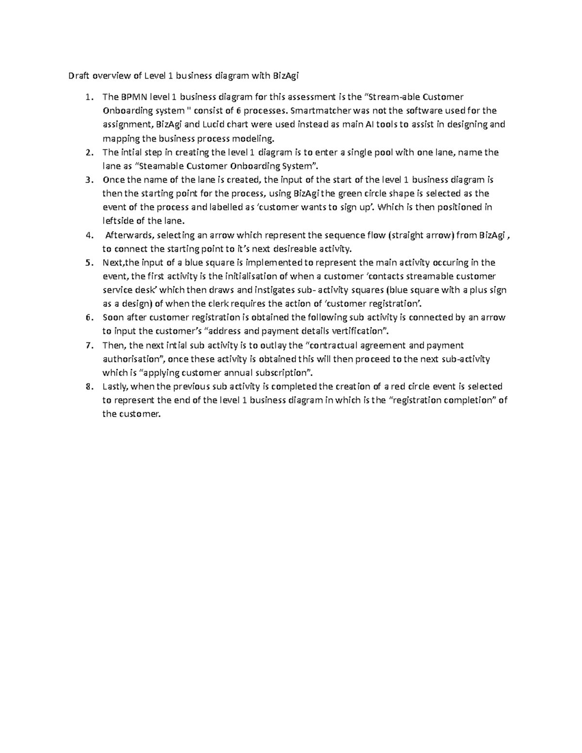 Level 1 diagram matchmaker - Draft overview of Level 1 business diagram ...