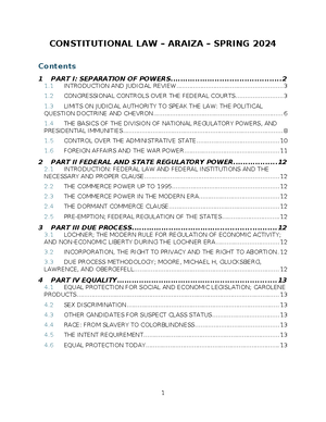 Con law 2024 outline 11-13-24 - con law 2024 outline the us ...