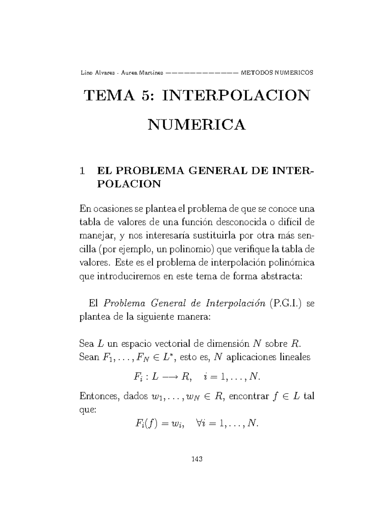 Tema5 - Prácticas - Lino Alvarez - Aurea Martinez ———————————— METODOS ...