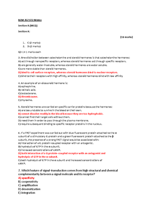 Chapter 3 Test Bank Essay Questions - BCM 357 - UP - Studocu