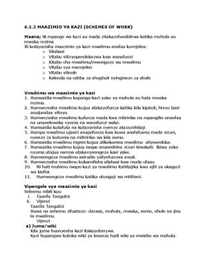 [Solved] Fafanua dhima ya fasihi ya watoto - Fasihi ya watoto (KISW 324 ...