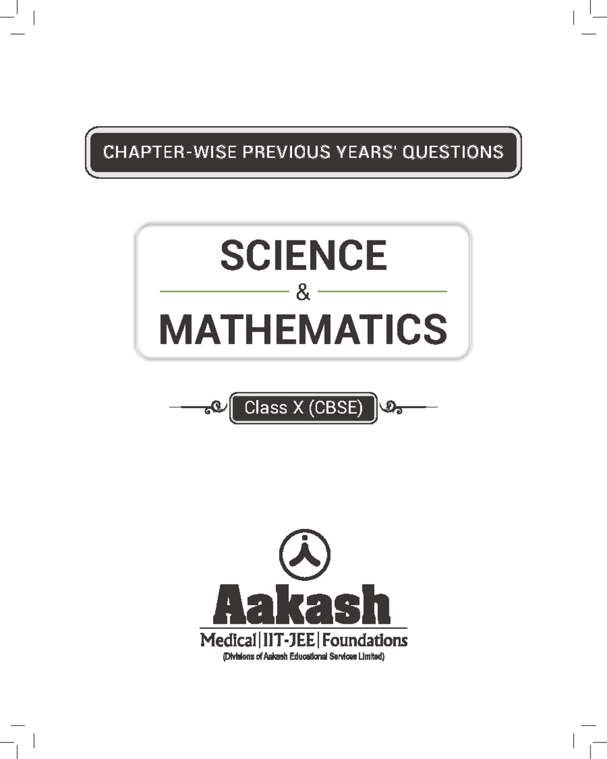 Pyqs term 2 - Class X (CBSE) SCIENCE MATHEMATICS & CHAPTER-WISE ...