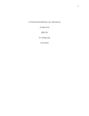 HUM 102 Final Project - Final Project 7- Jocelyn Jovel 04/19/ HUM-102 ...