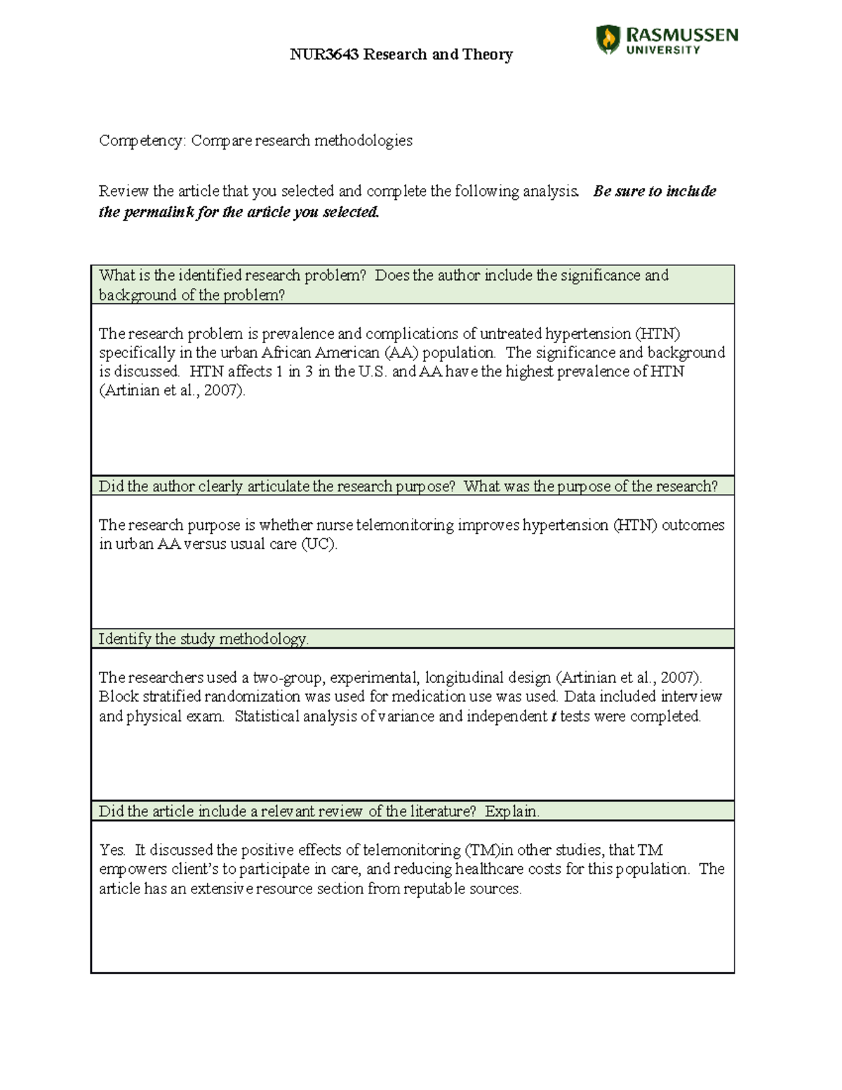 Jpage quantitative research 08082023 - NUR3643 Research and Theory ...
