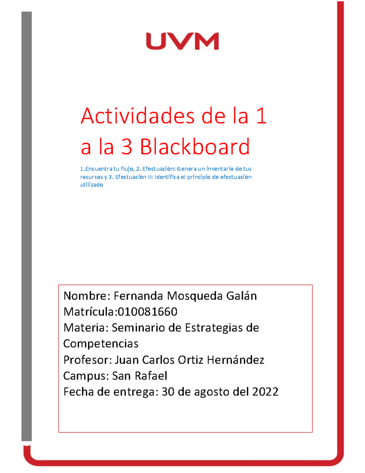 Actividades Semana 2 - Actividad 2 de la Unidad 1 - Actividades de la 1 ...