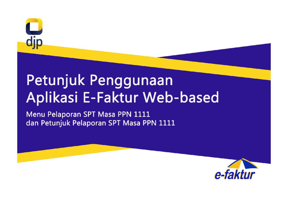 Petunjuk Penggunaan Aplikasi E Faktur Web based - akuntansi keuangan ...