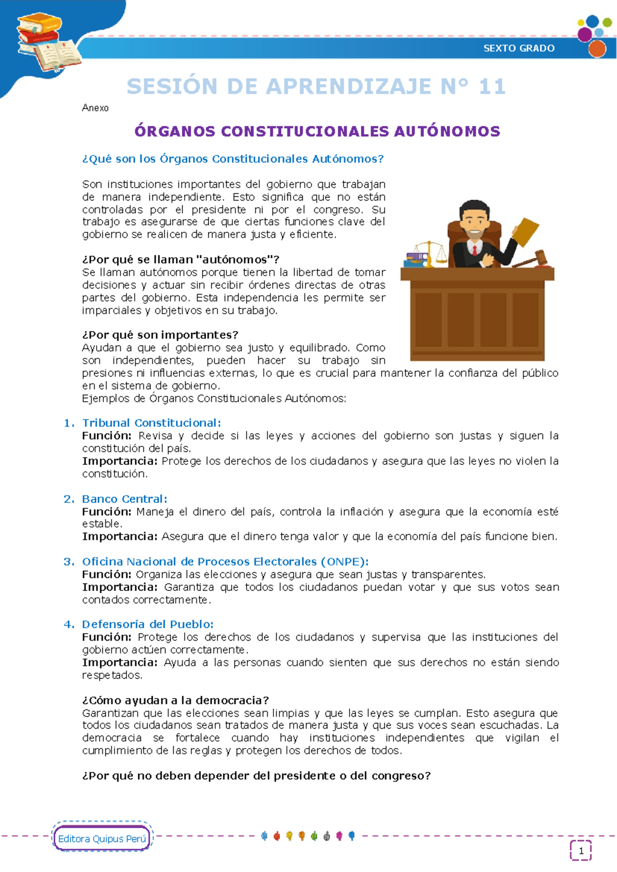 2.- Anexo de Sesiones de aprendizaje - Semana 2 - UD V - Editora Quipus Perú - Editora Quipus ...