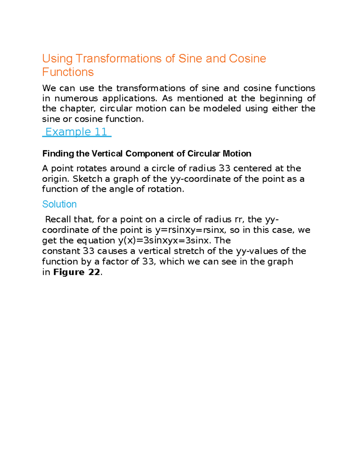 5-1 Reading and Participation Activities Graphs of the Sine and Cosine ...