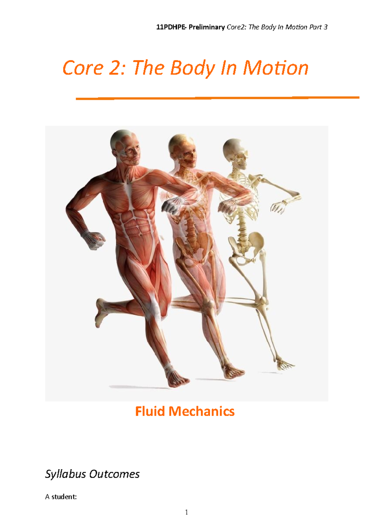 Online Learning - Lesson 3 - Fluid Mechanics-2 - Core 2: The Body In ...