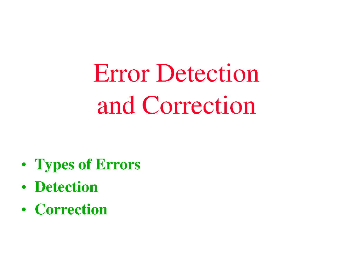 ED EC with VRC LRC - These are professor's notes and contain detailed ...