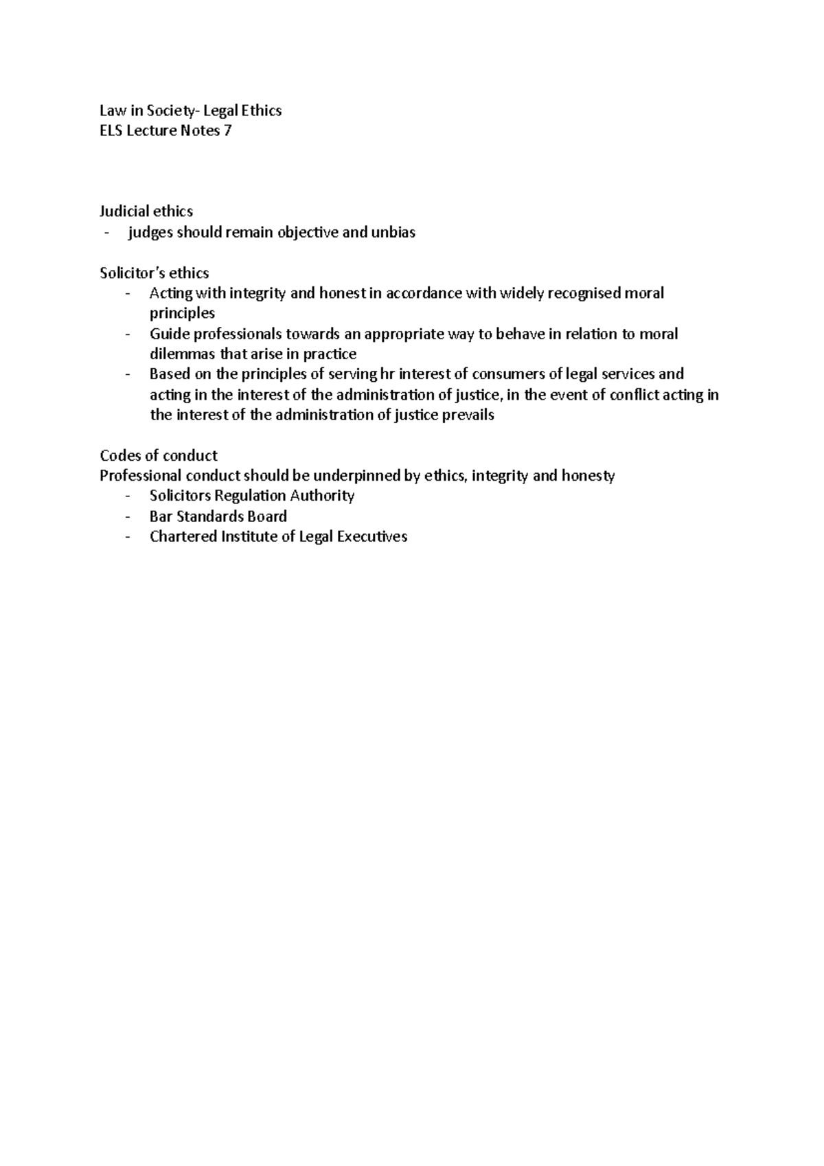 ELS Lecture Notes 7 - LBU - Studocu