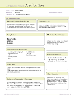 Pain Assessment - ATI Active Learning Template - ACTIVE LEARNING ...