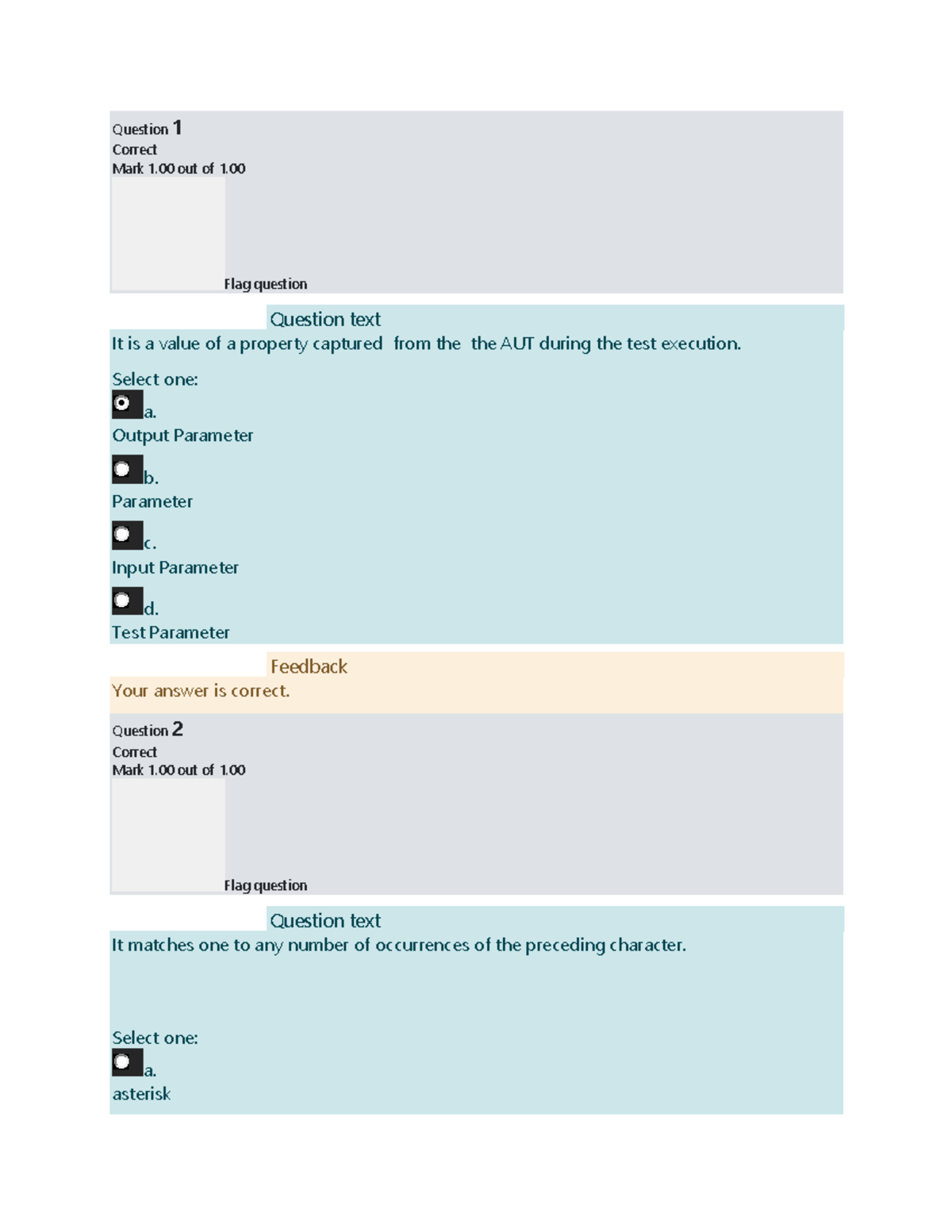 Load Testingmidterm QUiz ...